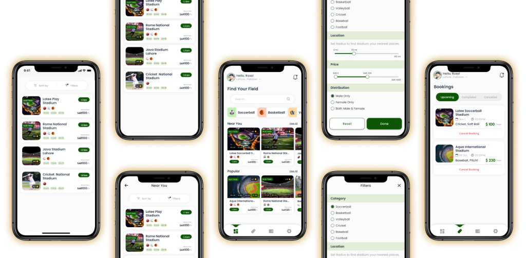 Stadium Booking App | AssortTech